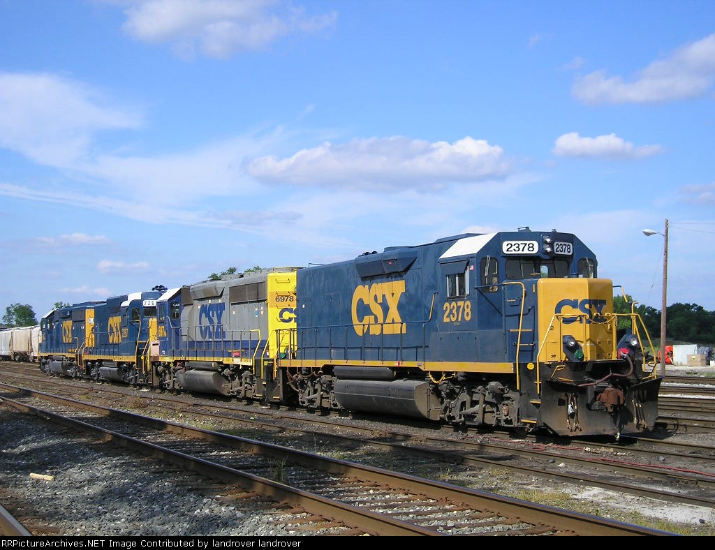 CSXT 2378 On CSX Y 201 At Ngw River Yd